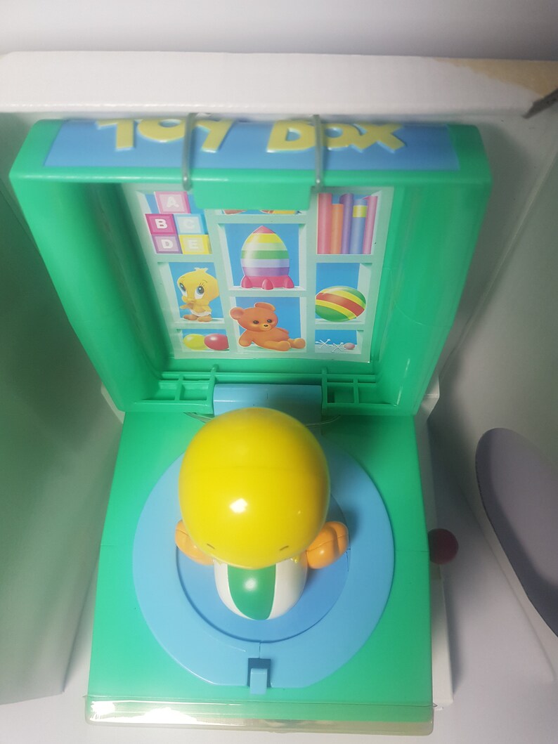 Caixa musical vintage rara Baby Looney Tunes Tweety Surprise Warner ...