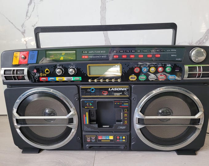 Vintage Lasonic I931 Boom Boom Box Ghetto Blaster - Etsy