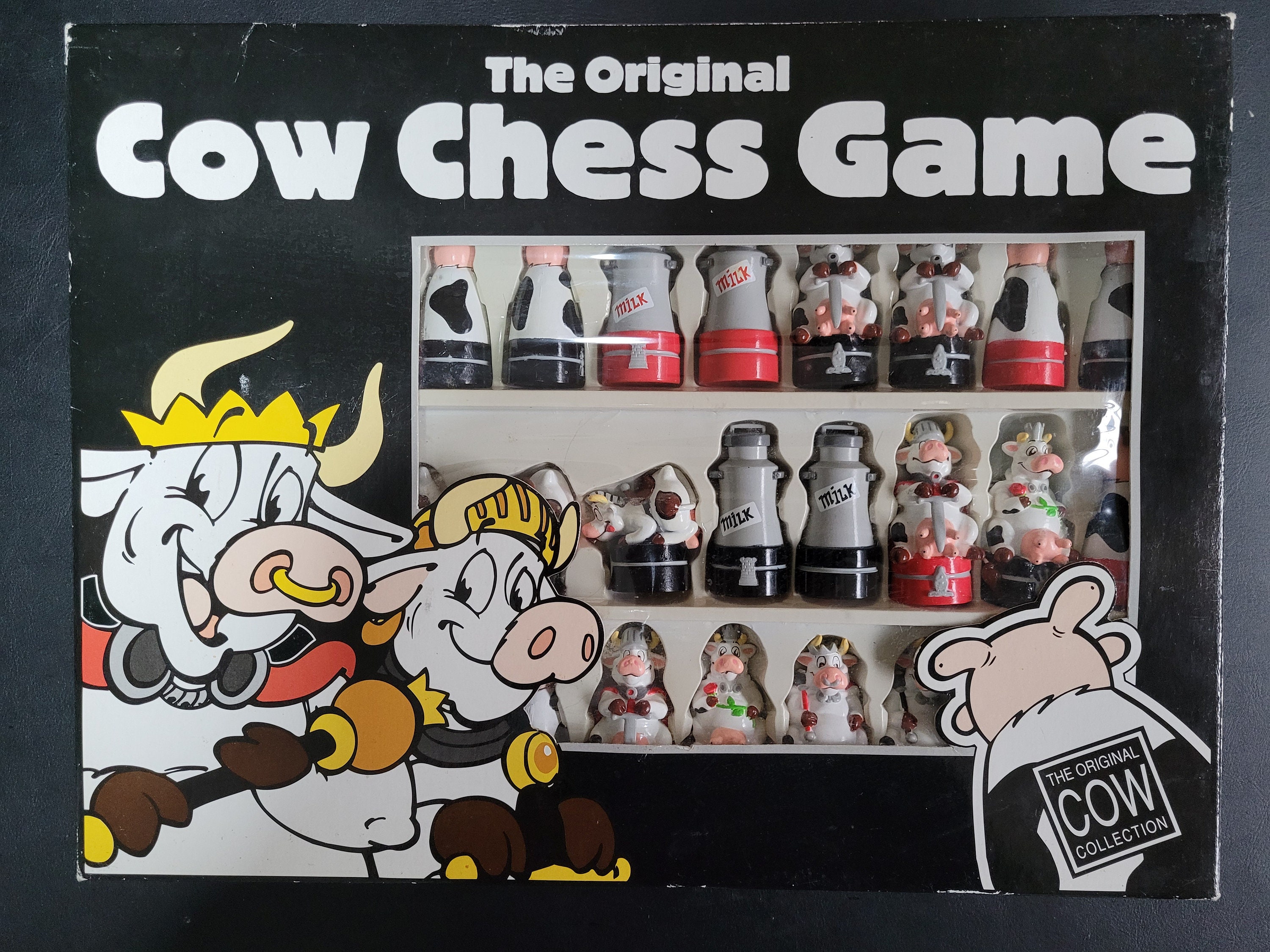 The Original Cow Chess Game - Etsy