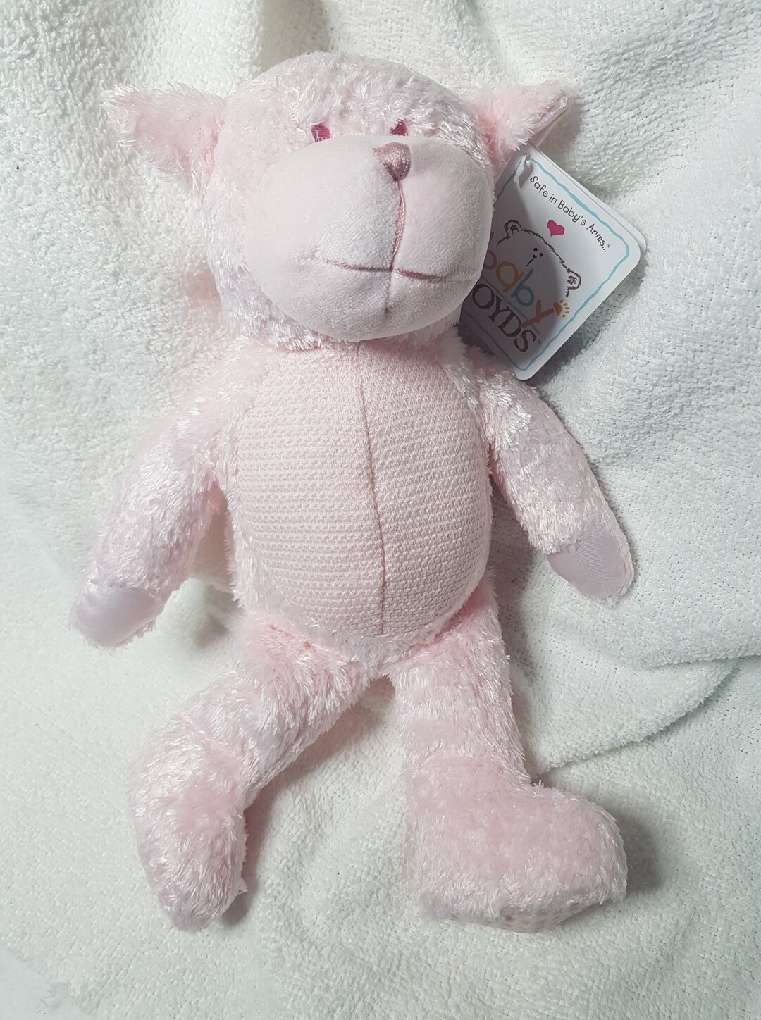 Baby Boyds Tizzie Pink Sheep Lamb Hug Boyd. Save in Baby Arms Gift ...