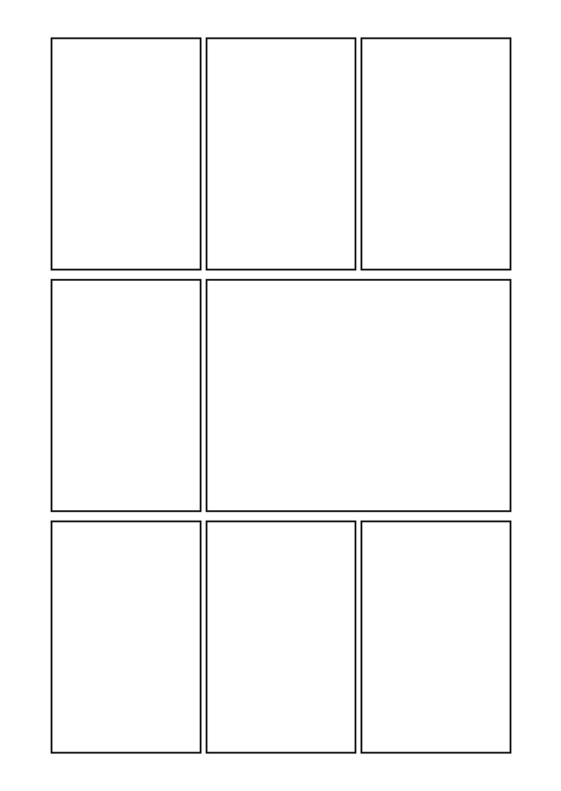 COMIC TEMPLATES MEGAPACK (600+ in Both Japanese Manga + American ...