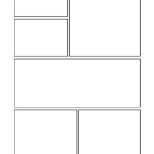 COMIC TEMPLATES MEGAPACK (600+ in Both Japanese Manga + American ...