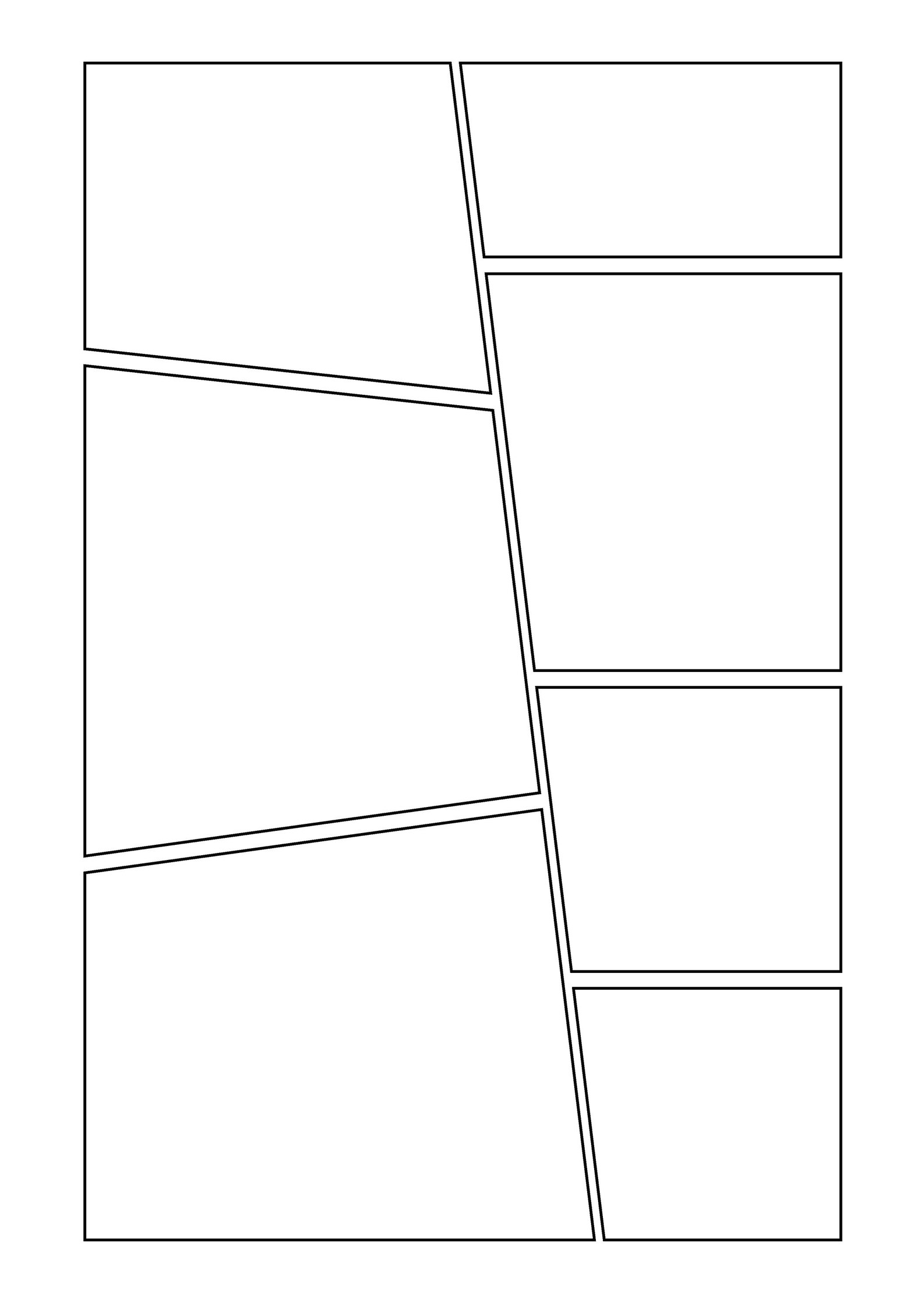 COMIC TEMPLATES MEGAPACK (600+ in Both Japanese Manga + American ...