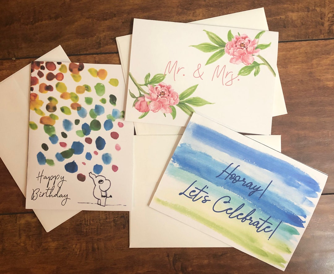 Greeting Card Variety Pack - Etsy