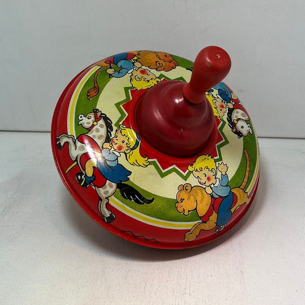 Spinning Top Toy - Etsy