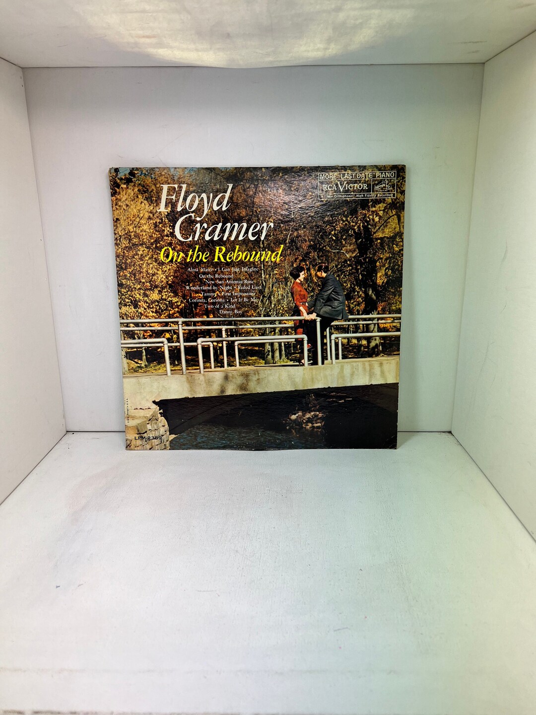 1961 Floyd Cramer 'on the Rebound' Vinyl Record - RCA Victor LPM 2359 ...