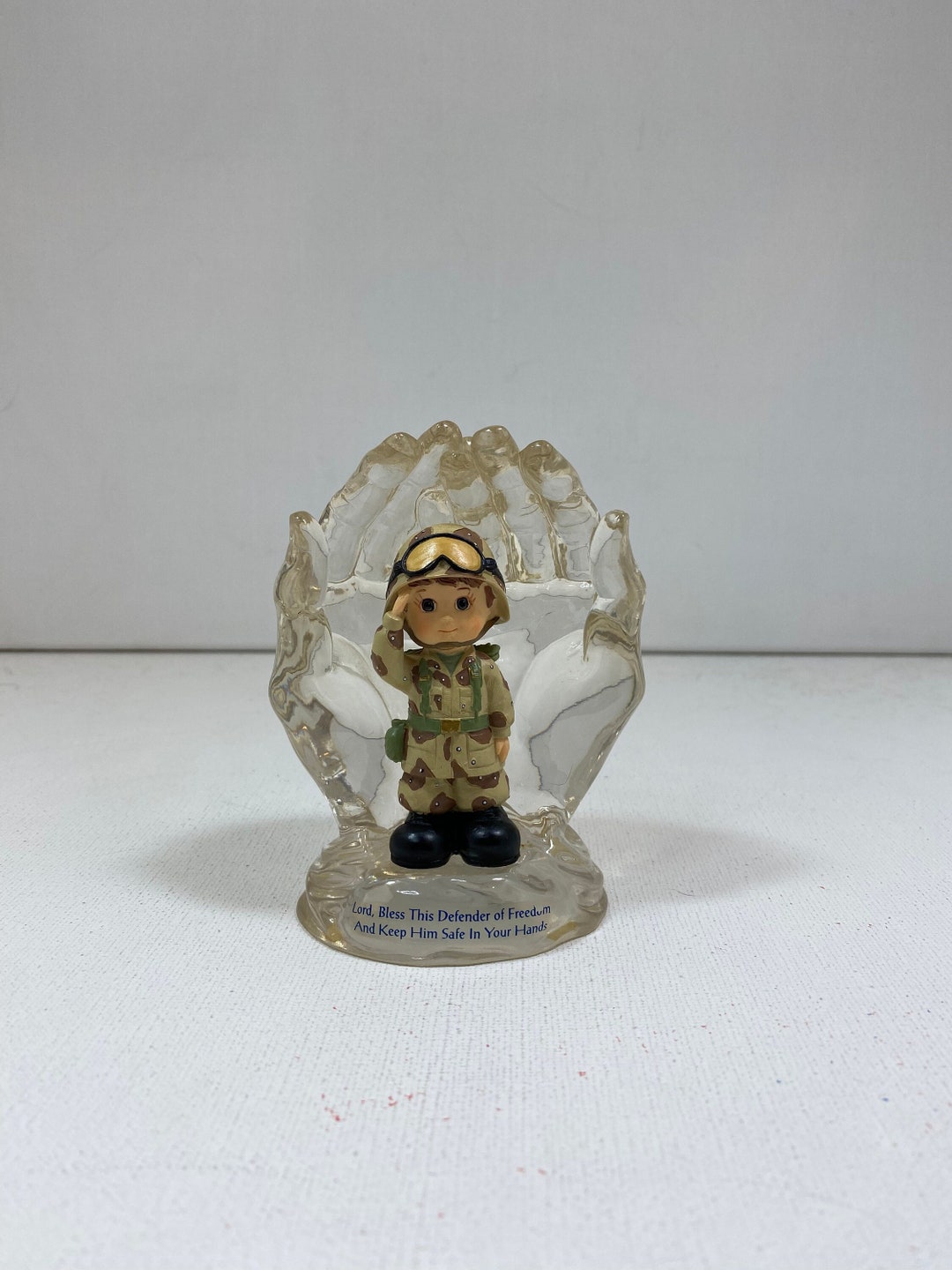 Brave Sentinel Vintage Defender of Freedom Military Figurine With ...