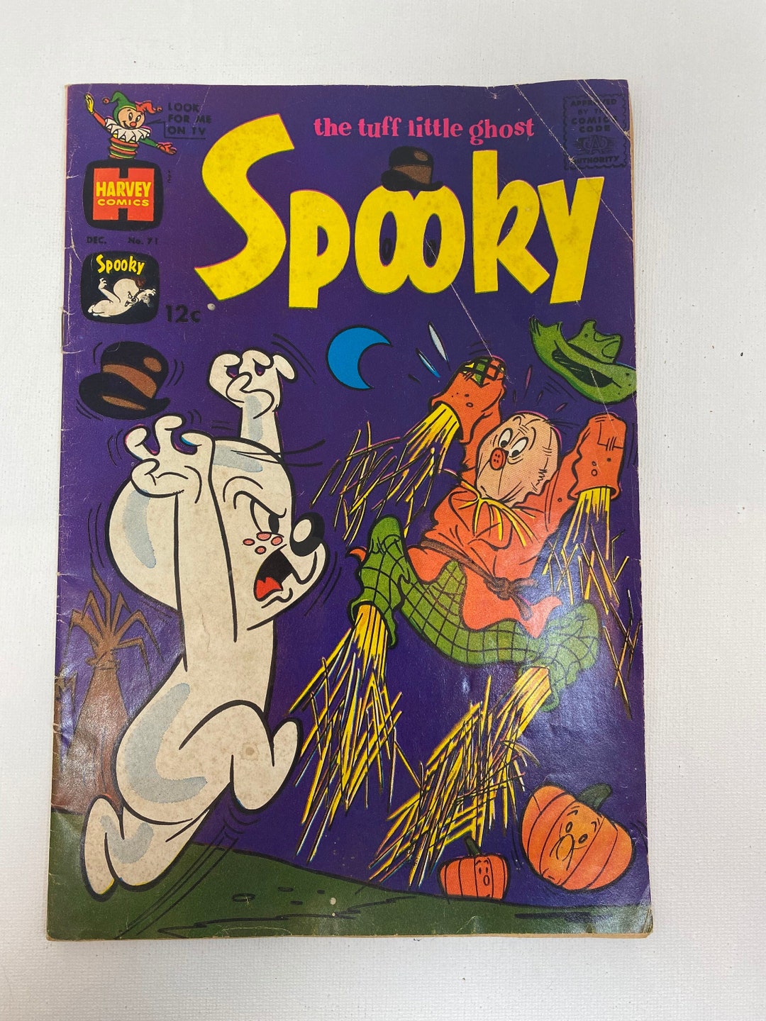 1962 Spooky Harvey Comic 71 Vintage Tuff Little Ghost Collectible - Etsy