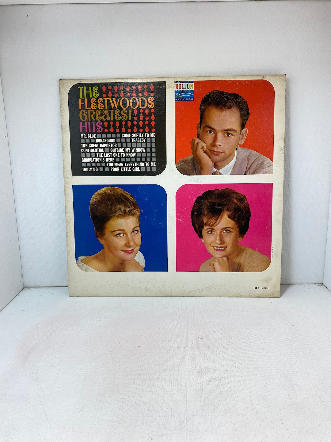 1962 the Fleetwoods Greatest Hits Vinyl - Dolton Records BLP-2018 ...