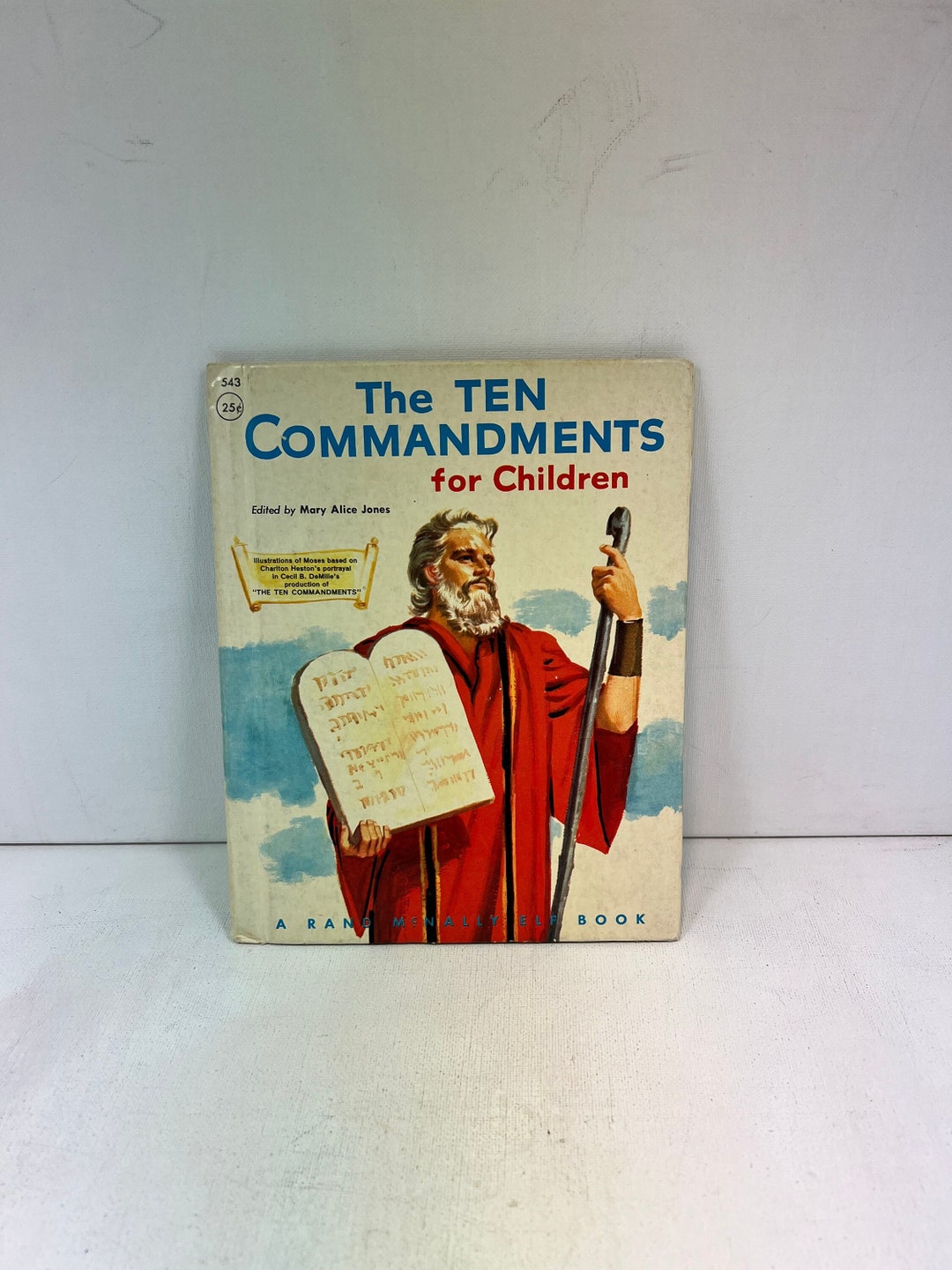 1956 the Ten Commandments for Children – Rand Mcnally Elf Book ...