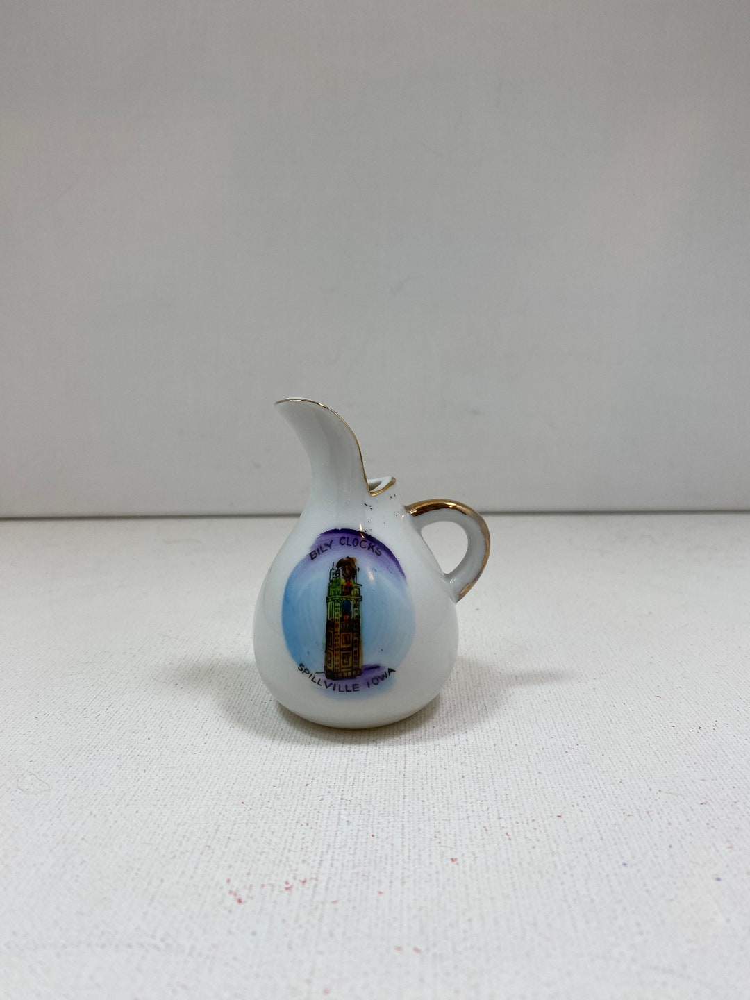 Quaint Bily Clocks Commemorative Mini Pitcher A Collector's Memento - Etsy
