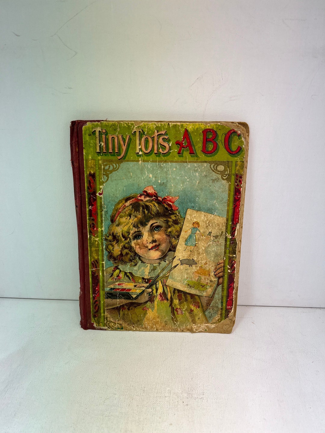 1903 'tiny Tots ABC' Antique Book W.B. Conkey Company - Etsy