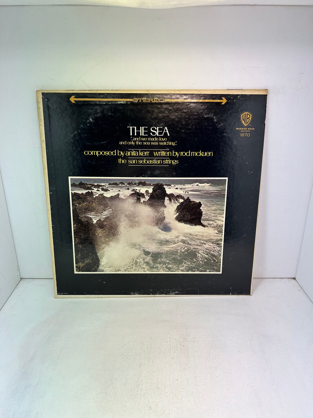 1967 'the Sea' Vinyl Record San Sebastian Strings, Warner Bros WS 1670 ...
