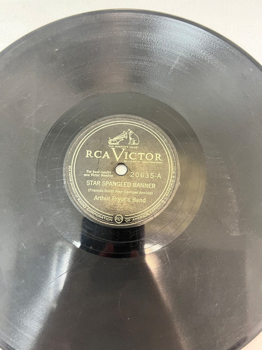 Vintage 1970s RCA Victor Vinyl 'america' & 'star-spangled Banner ...