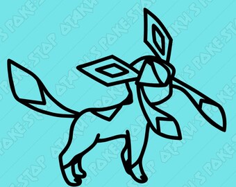 Pokémon SVG, Pikachu SVG File, SVG Outline, Cricut, Silhouette, Instant ...