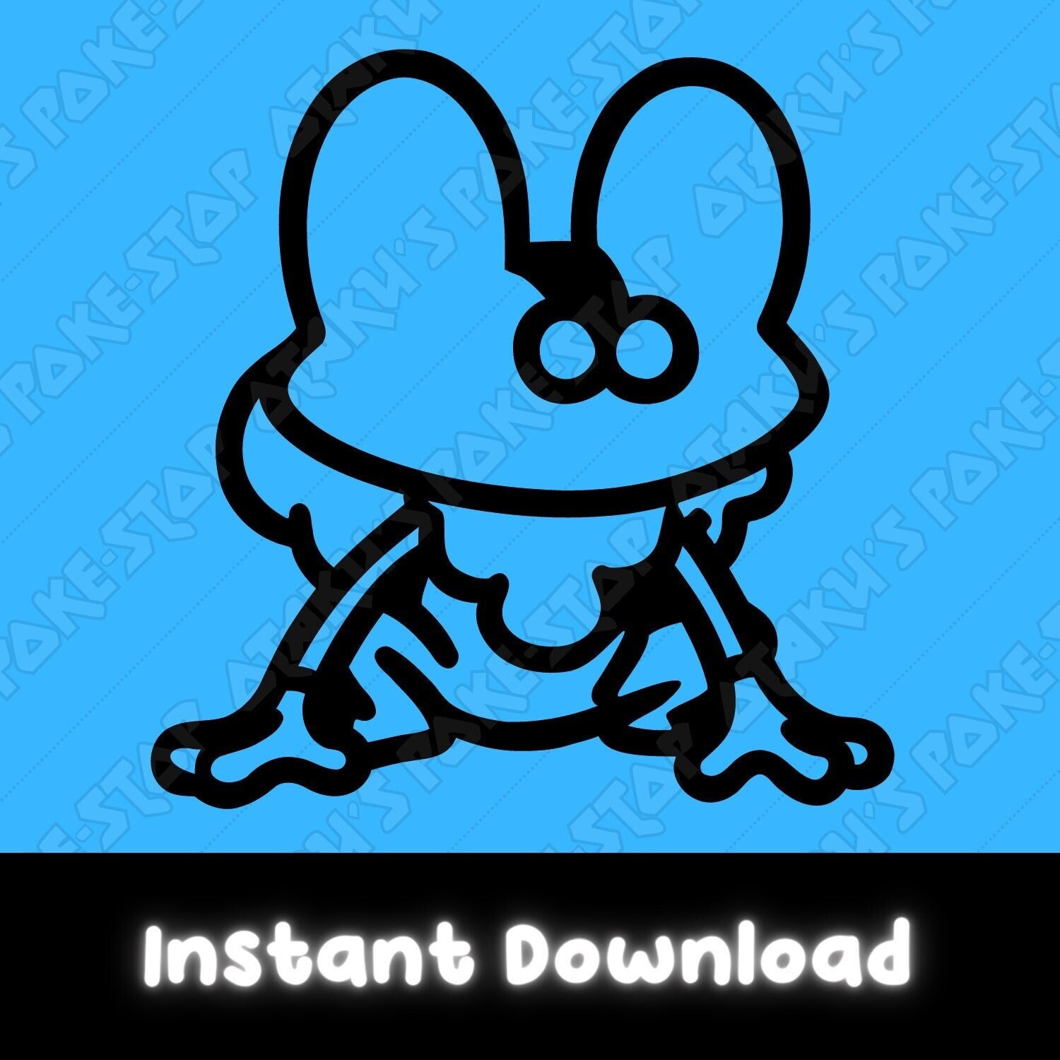 Pokémon Svg Froakie Svg File Svg Outline Cricut Etsy Sweden
