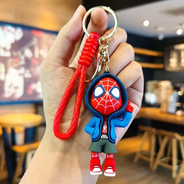 Superhero Keychain - Etsy