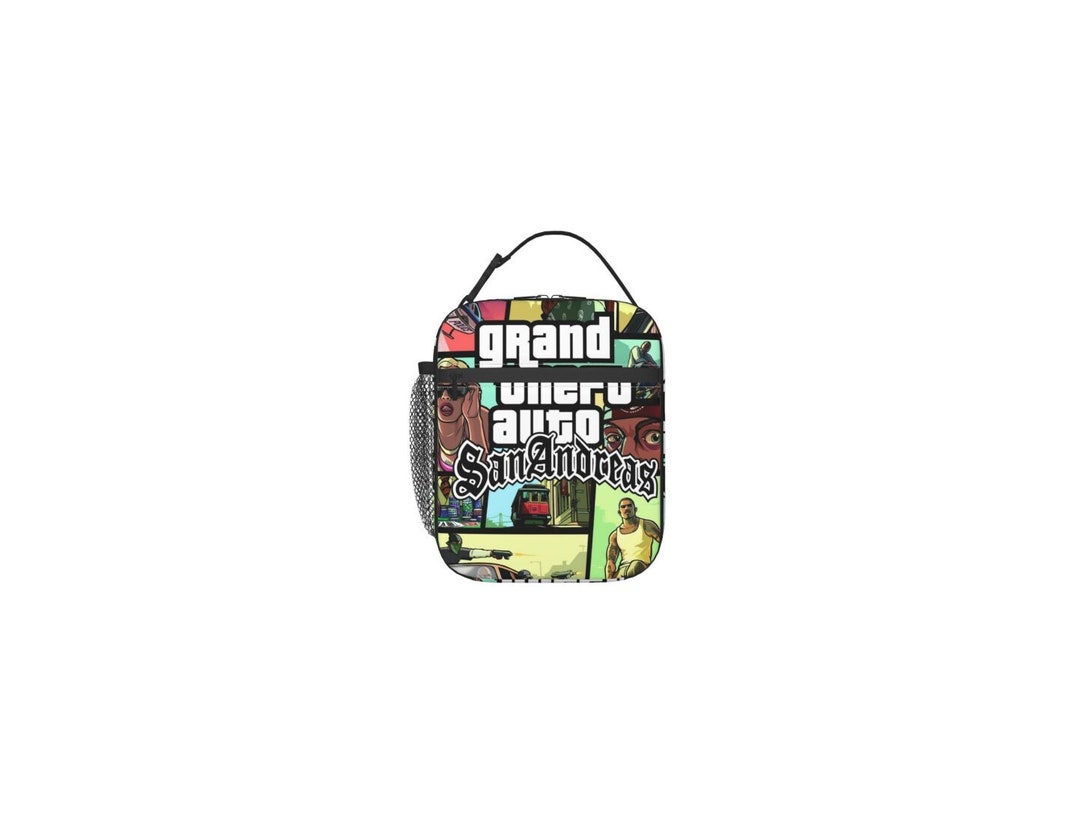 Grand Theft Auto San Andreas Insulated Lunch Bag, Grand Theft Auto ...
