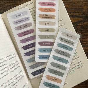 Bundle All 3 Bookmark Annotating Guides - Etsy