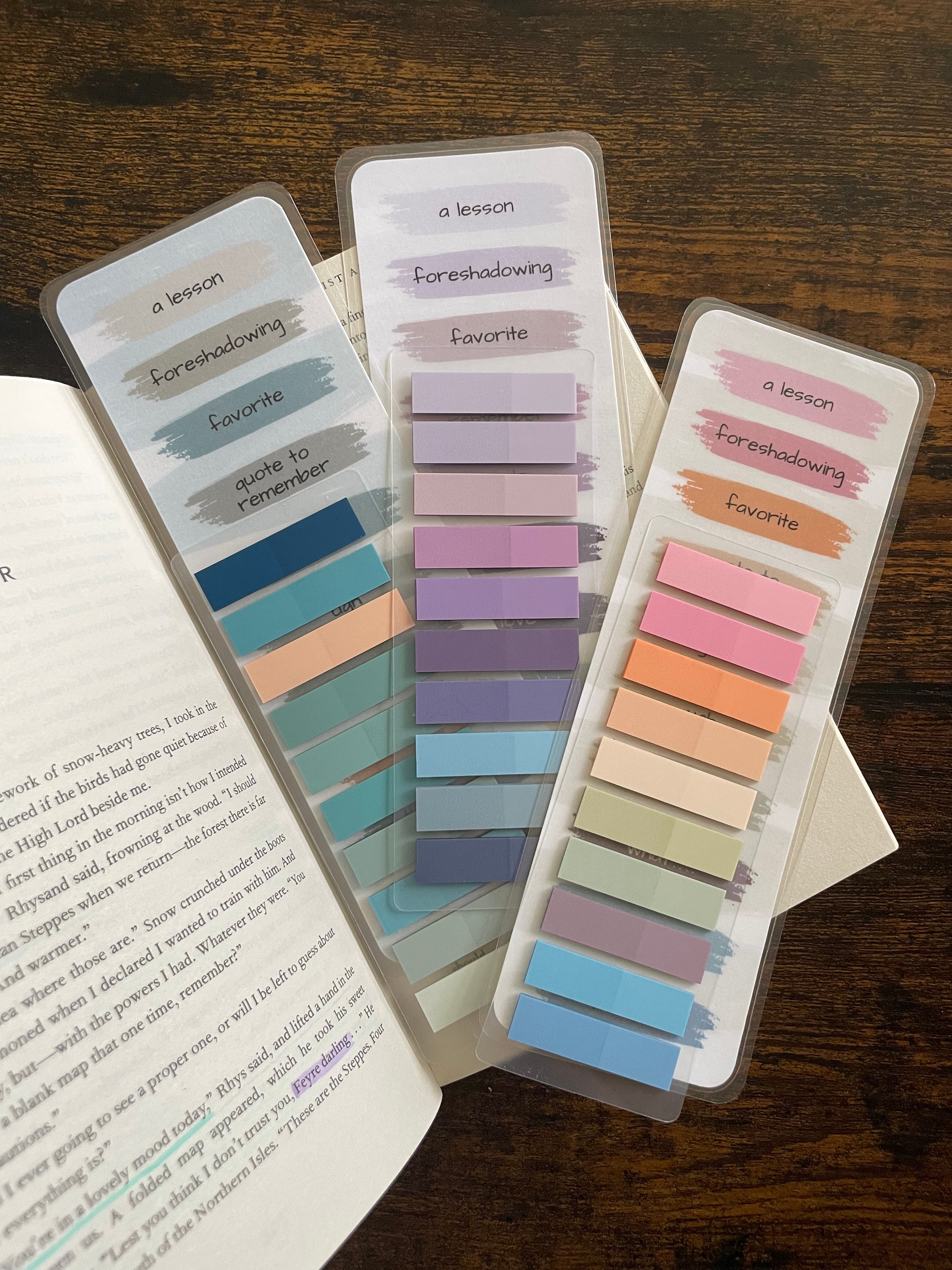 Bundle All 3 Bookmark Annotating Guides - Etsy