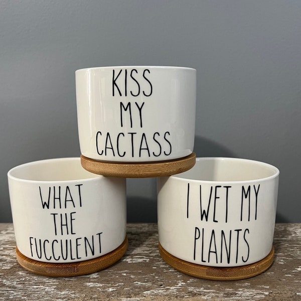 Funny Planters - Etsy