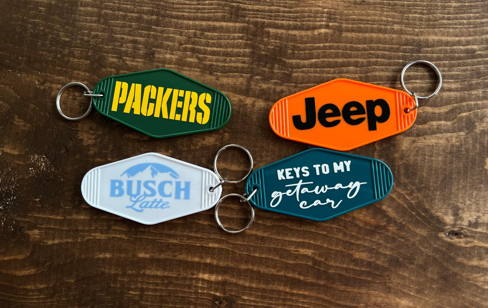 Retro Motel Keychains/ Hotel Keychains - Etsy