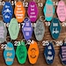 Retro Motel Keychains/ Hotel Keychains - Etsy