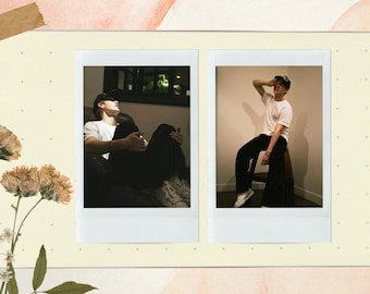 Stray Kids Bang Chan Boyfriend Material Polaroid - Etsy
