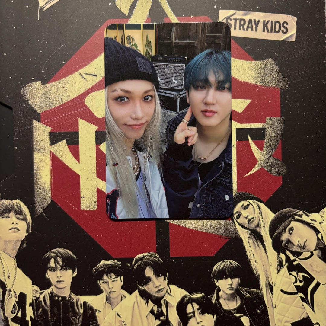 Stray Kids Hop Official Unit Photocard | Changbin, Felix - Etsy