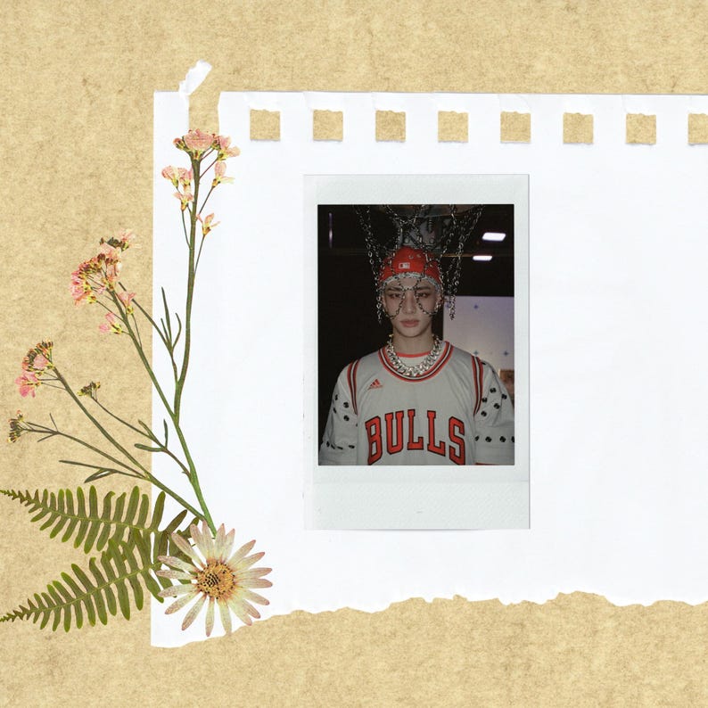 Stray Kids Hyunjin Boyfriend Material Polaroid - Etsy