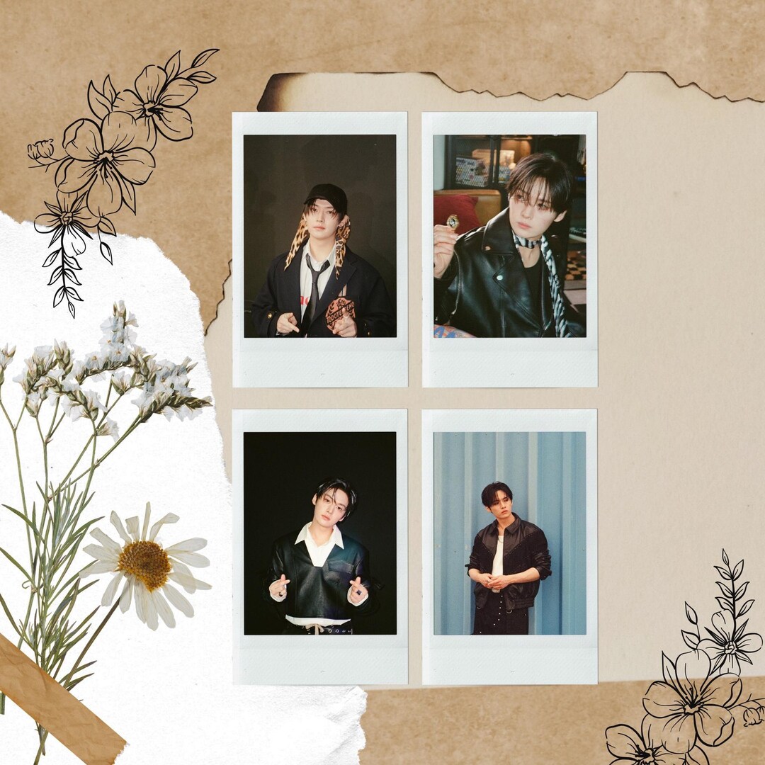 Stray Kids Lee Know Boyfriend Material Polaroid - Etsy