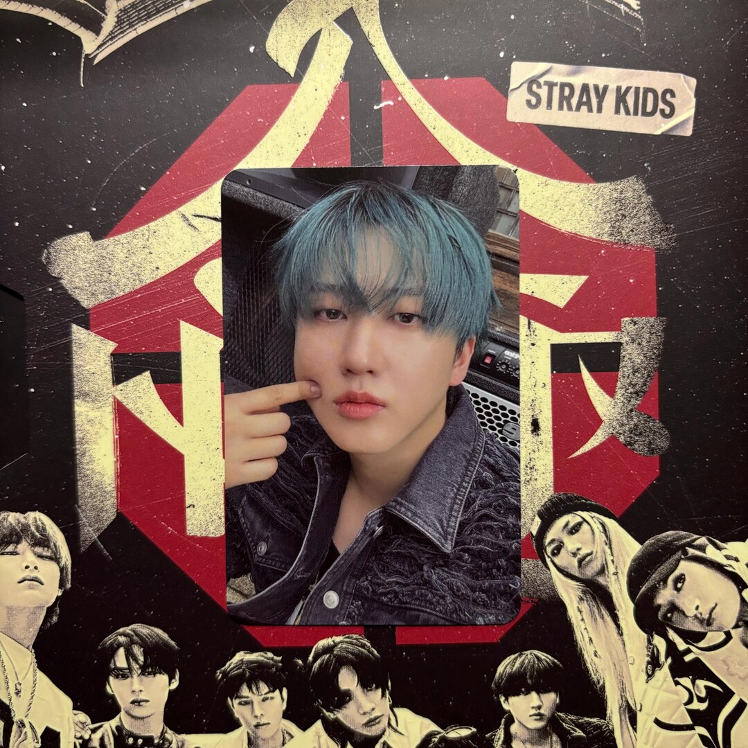 Stray Kids Hop Official Double Sided Photocard | Changbin - Etsy