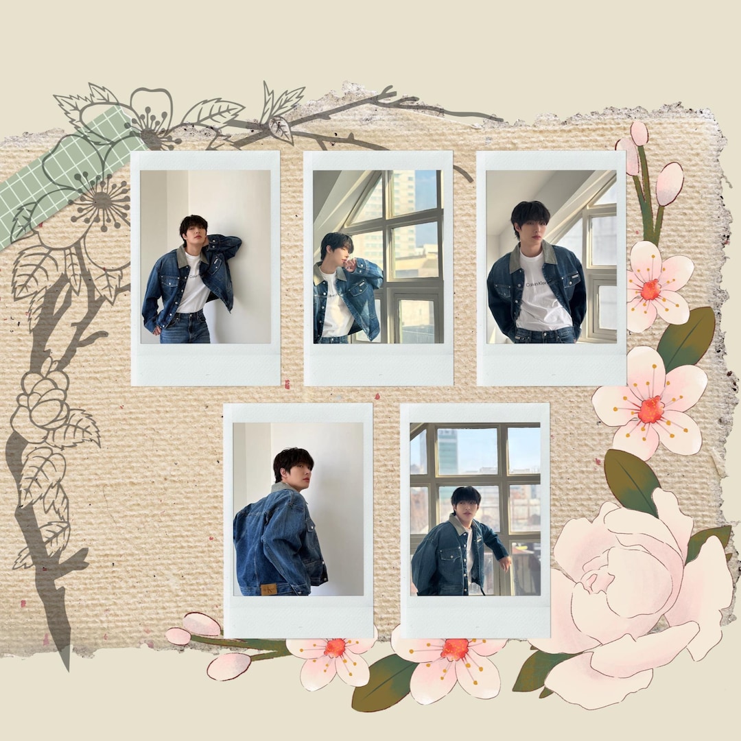 Ateez Mingi Boyfriend Material Polaroid - Etsy