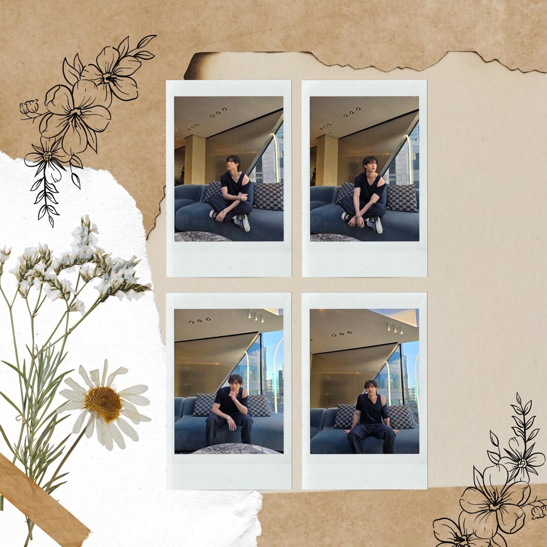 Stray Kids Bang Chan Boyfriend Material Polaroid - Etsy