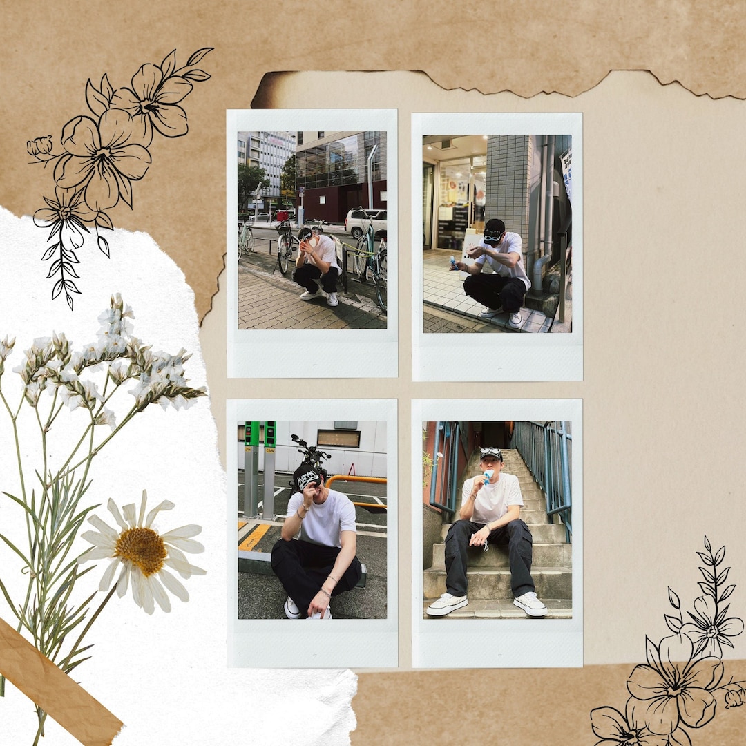 Stray Kids Bang Chan Boyfriend Material Polaroid - Etsy