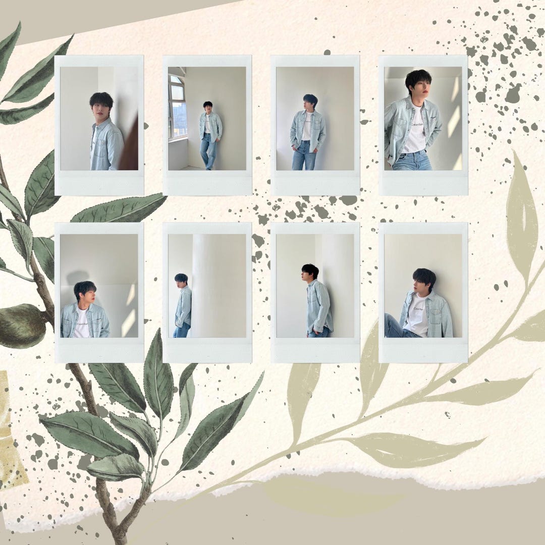 Ateez Mingi Boyfriend Material Polaroid - Etsy