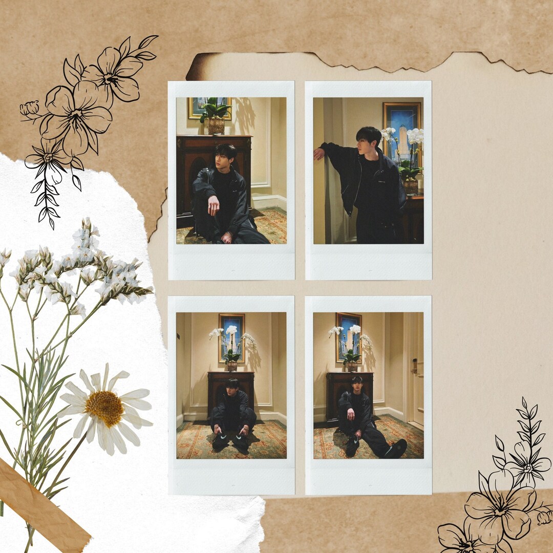 Stray Kids Bang Chan Boyfriend Material Polaroid - Etsy