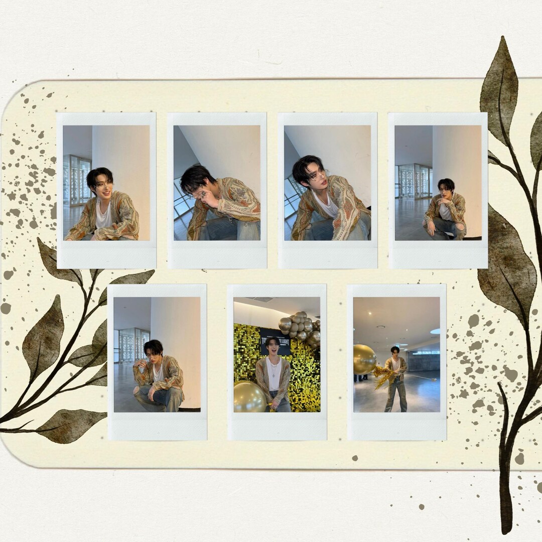 Ateez Mingi Boyfriend Material Polaroid - Etsy