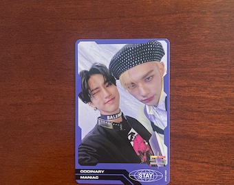 Stray Kids Leeknow Han Official Unit Photocard Oddinary - Etsy