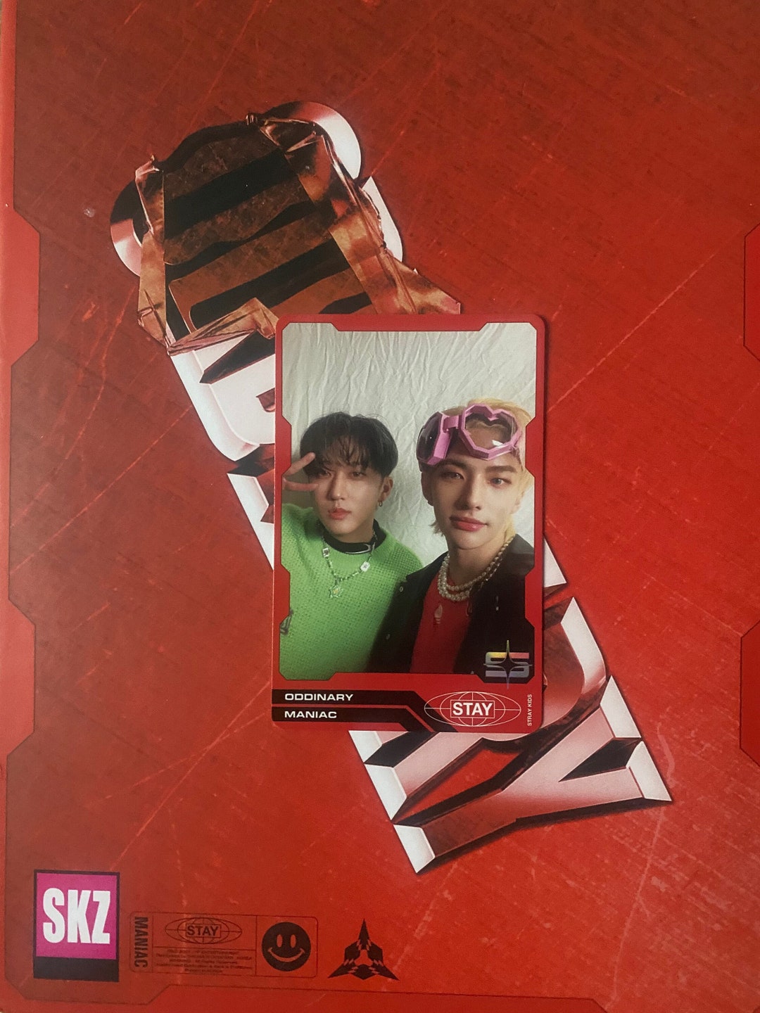 Stray Kids Oddinary Mask off Version orange Official Unit - Etsy