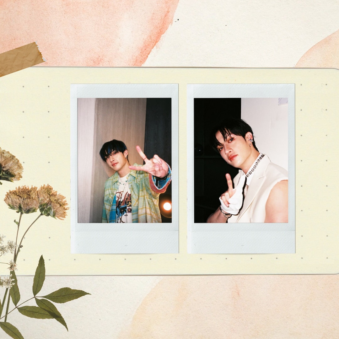 Stray Kids Bang Chan Boyfriend Material Polaroid - Etsy