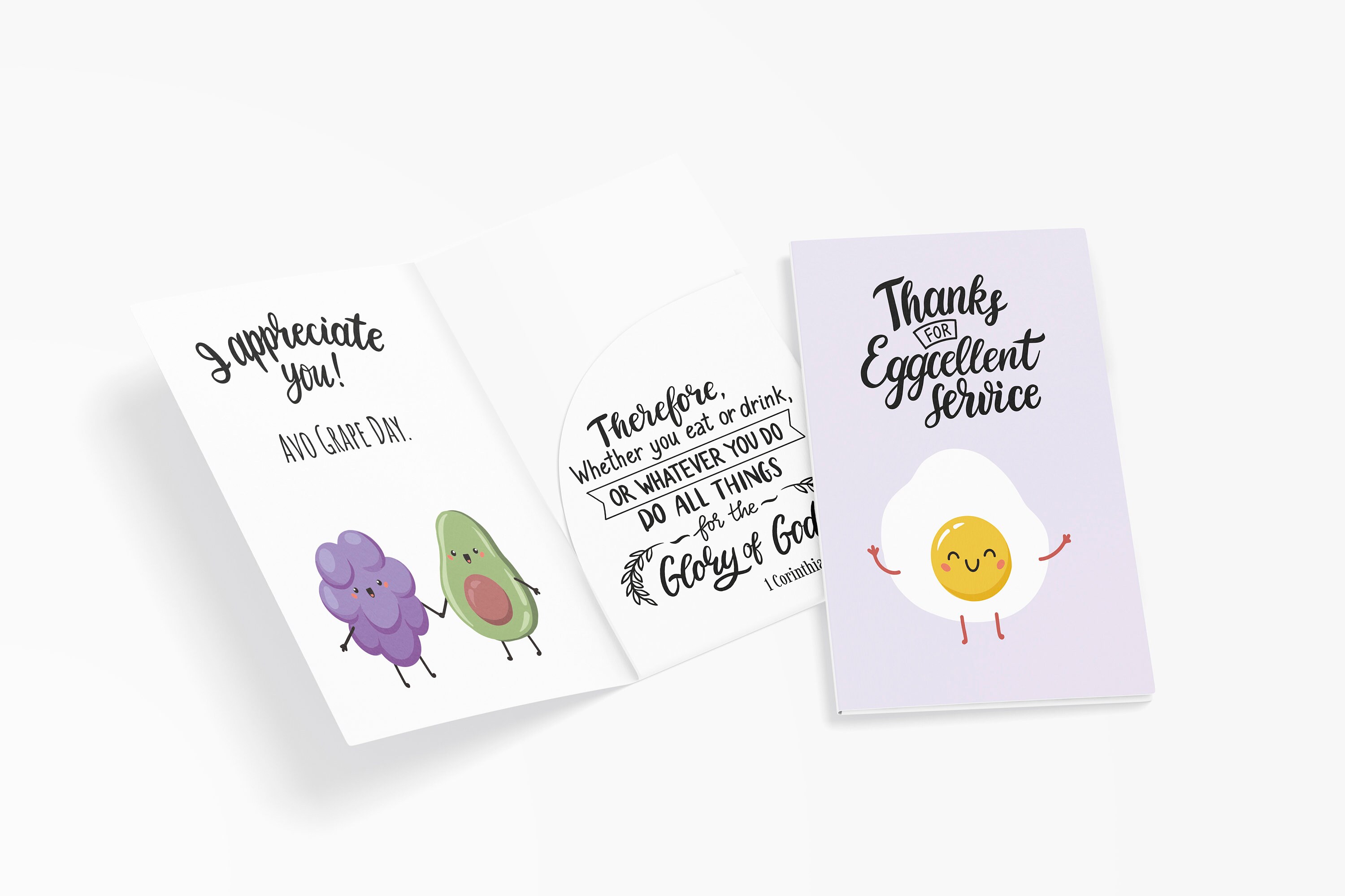 Waitress/waiter Cute Tip Greeting Card Gratuity Envelope. Inside Pocket ...