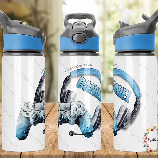 Gaming Water Bottle - Etsy