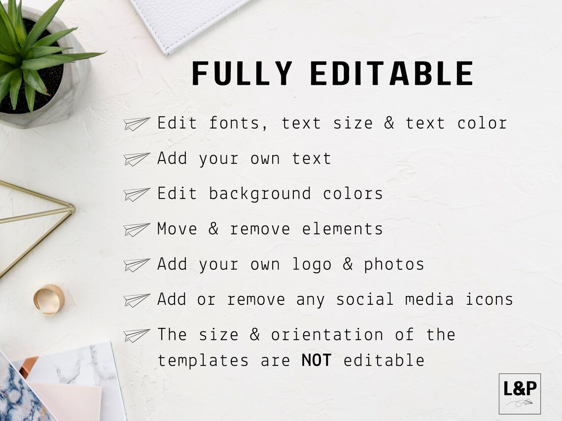 Minimal Vertical Calling Card Template, Printable Modern Business Card ...