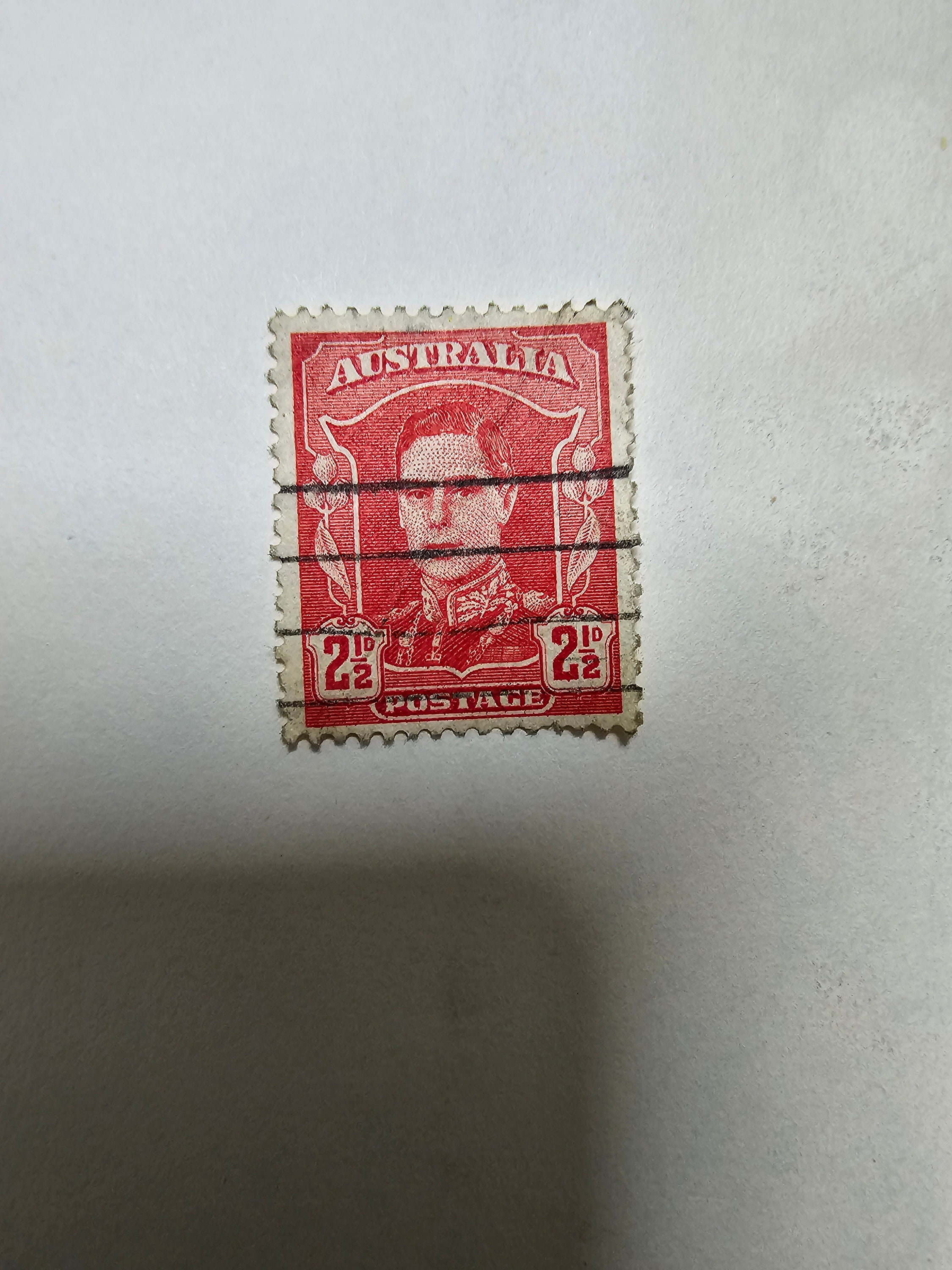 Australia 1942 King George the Vi Stamp - Etsy