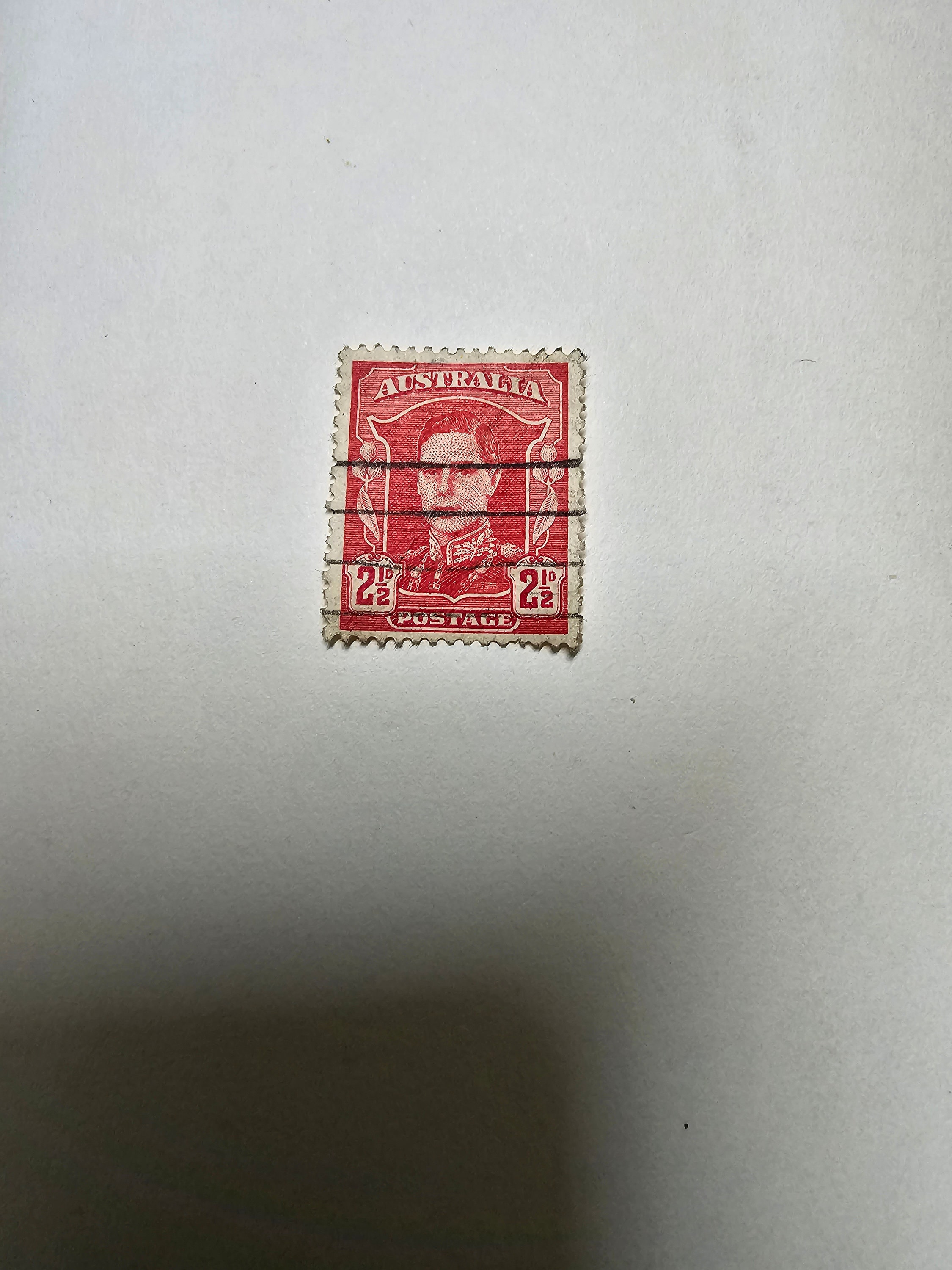 Australia 1942 King George the Vi Stamp - Etsy