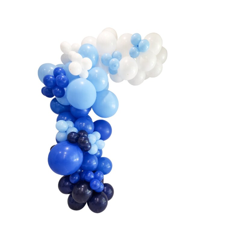 Blue Ombre Balloon Garland Complete DIY Arch Kit With Pump - Etsy