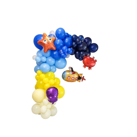 Under the Sea Theme Balloon Garland Party Decorations by Fettifest ...