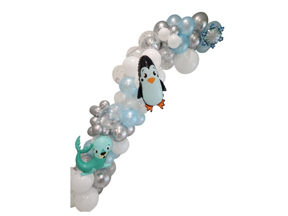 Arctic Animal Balloon Arch With Penguin and Seal - Etsy