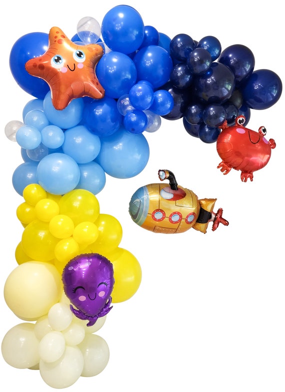 Easy Under the Sea Balloon Backdrop - Supplies & Video Tutorial by ...